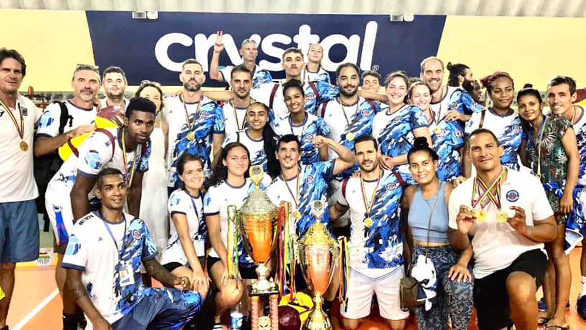 Adhérer - Tampon Gecko Volley